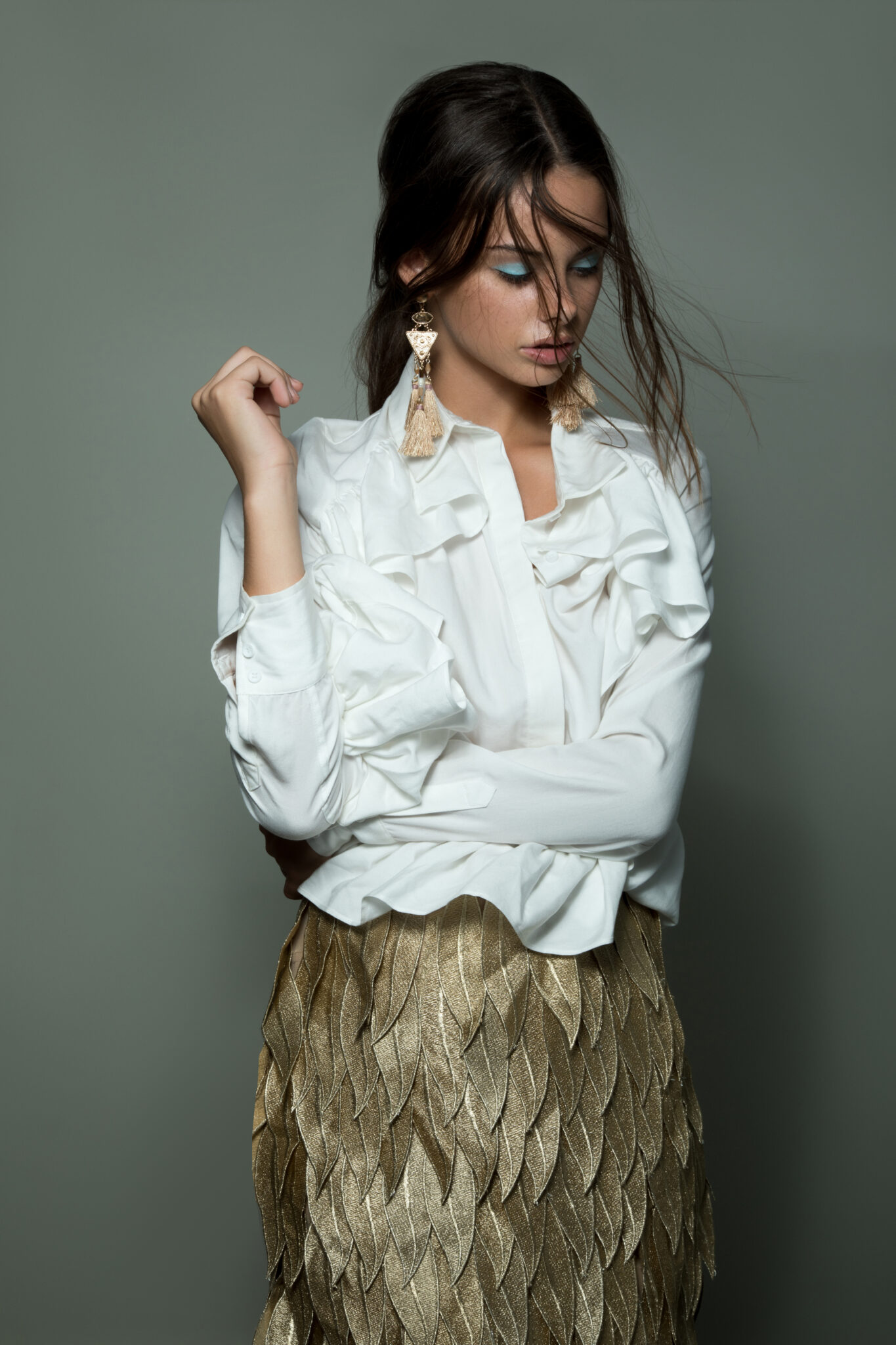 Australian Born Top Model Meika Woollard in Stunning Editorial - Vivier ...